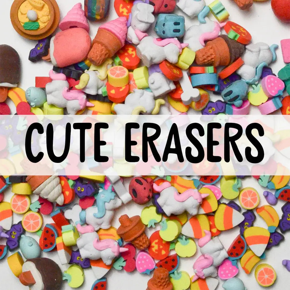 Cute Erasers – Pretty Good Co.