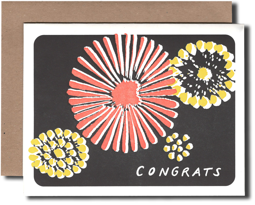 Congrats Fireworks – Pretty Good Co.