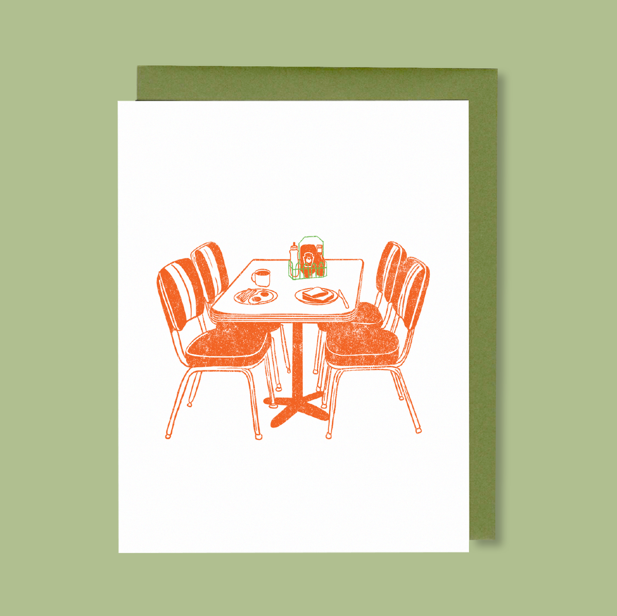 Diner Greeting Card – Pretty Good Co.