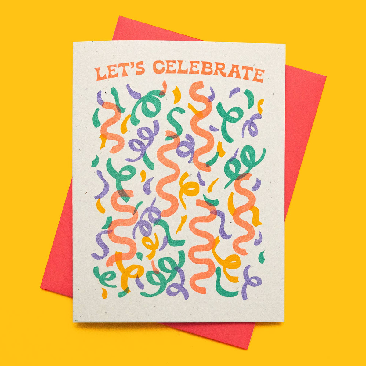 Let's Celebrate Greeting Card – Pretty Good Co.