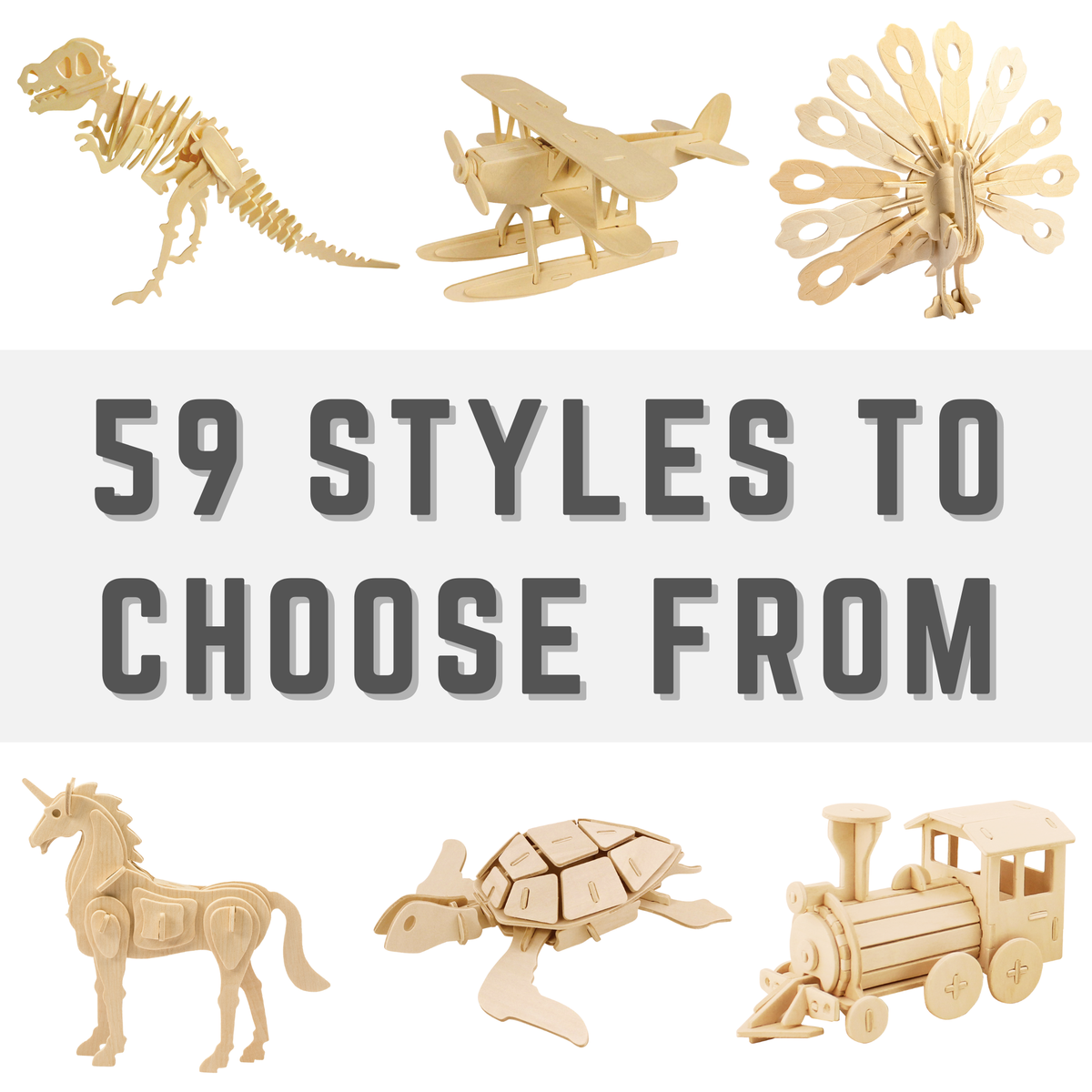 3D Wooden Puzzles – Pretty Good Co.