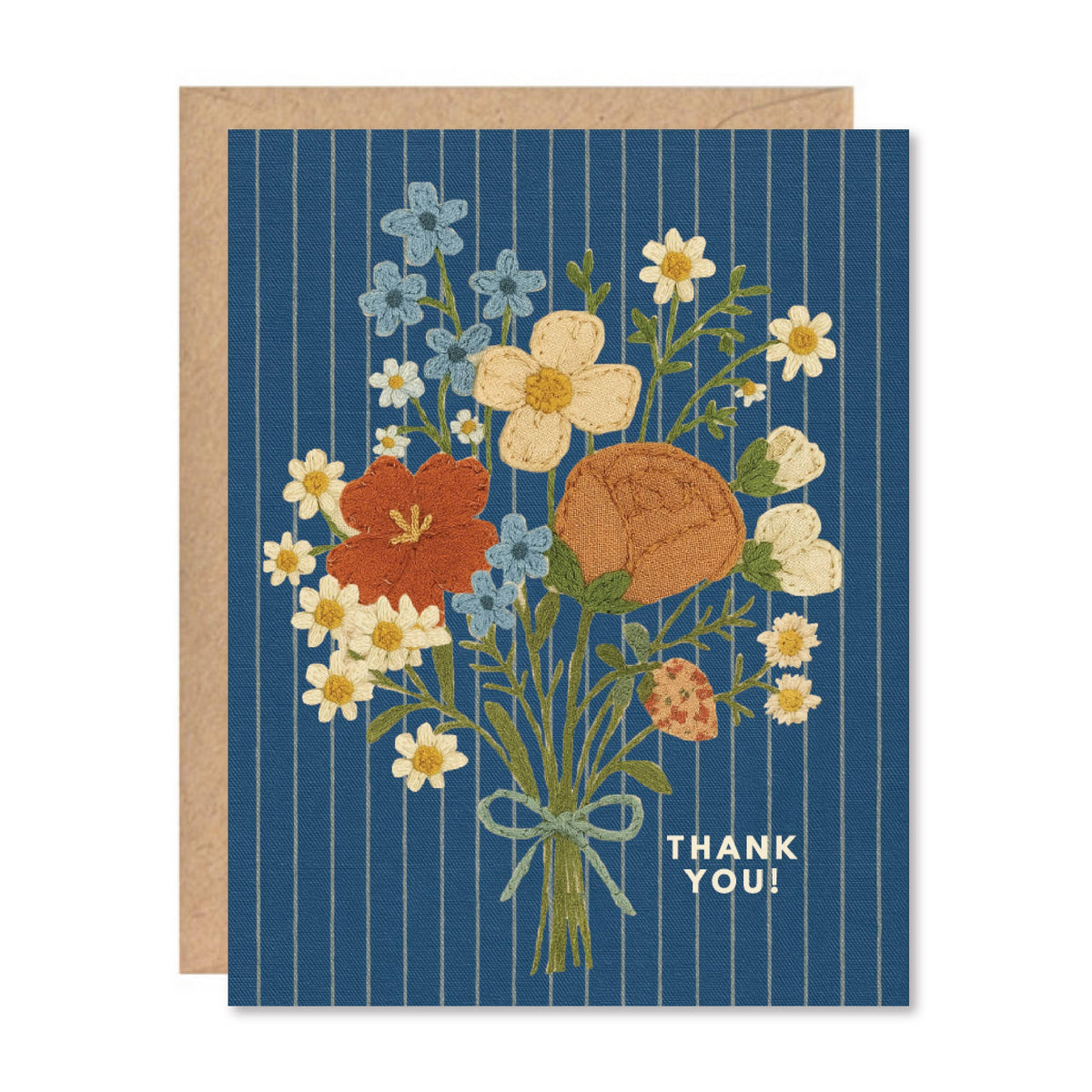 Greeting Card - "Thank You" Floral – Pretty Good Co.