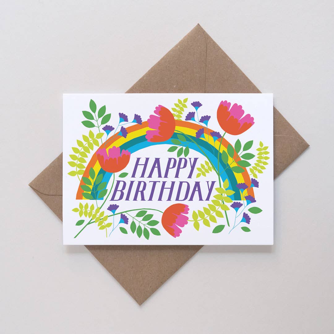 Birthday Blooms Greeting Card – Pretty Good Co.