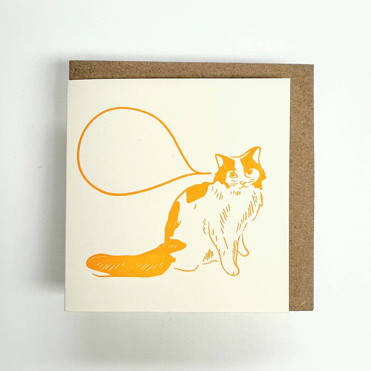 Blank Cat Mini Card – Pretty Good Co.