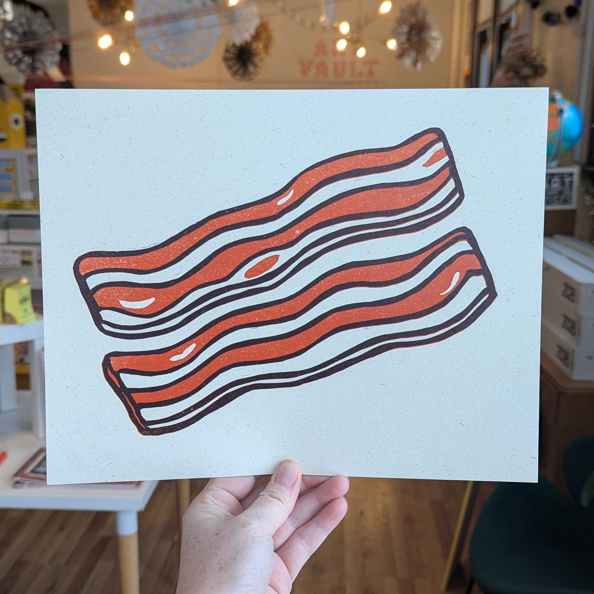 Bacon Art Print – Pretty Good Co.