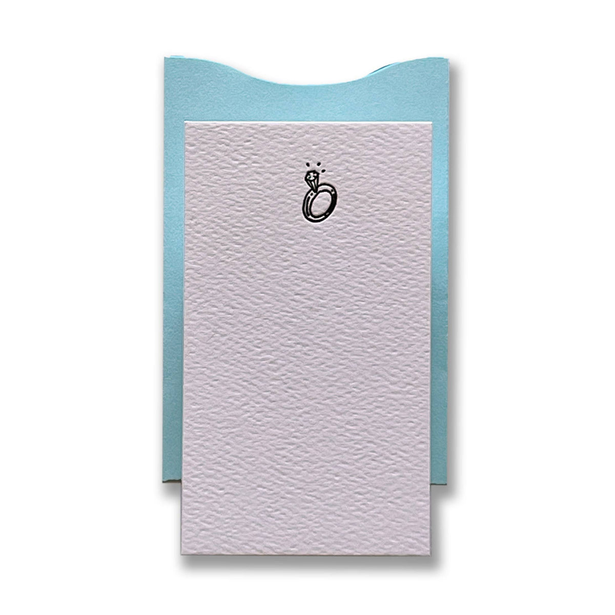 Ring Letterpress Enclosure Card – Pretty Good Co.
