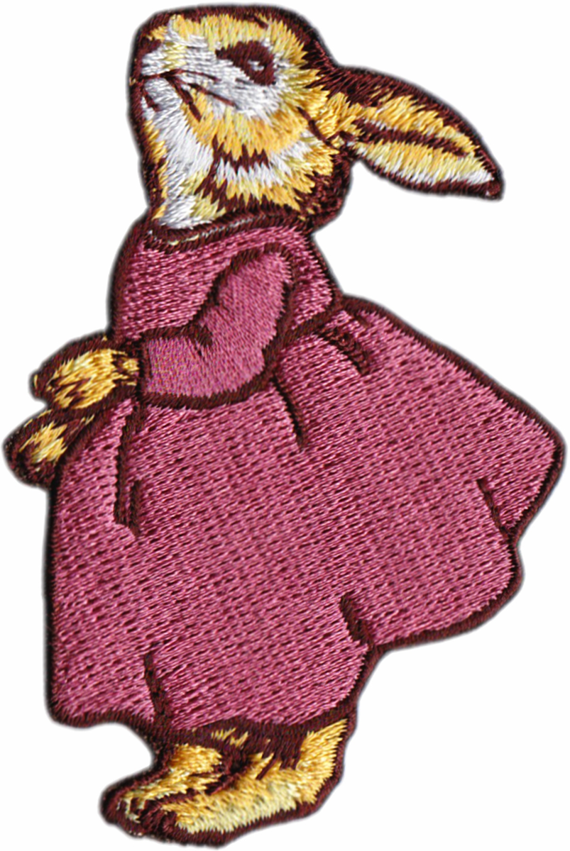 Rabbit In A Dress Patch – Pretty Good Co.